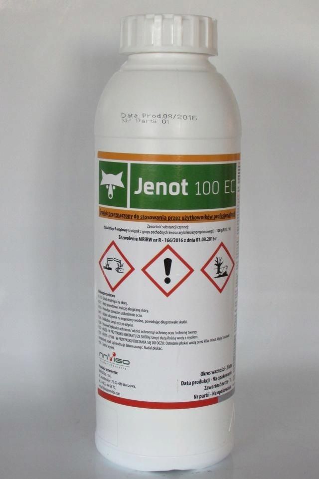 Jenot 100Ec 0,5L Chizalofop P Etylowy Burak Rzepak - Ceny i opinie ...