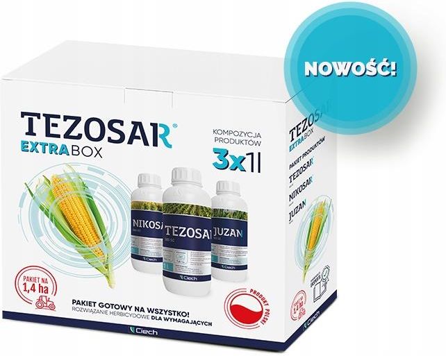 Tezosar Extra Box 3 X 1L Na 1.4 Ha Ciech - Ceny i opinie - Ceneo.pl
