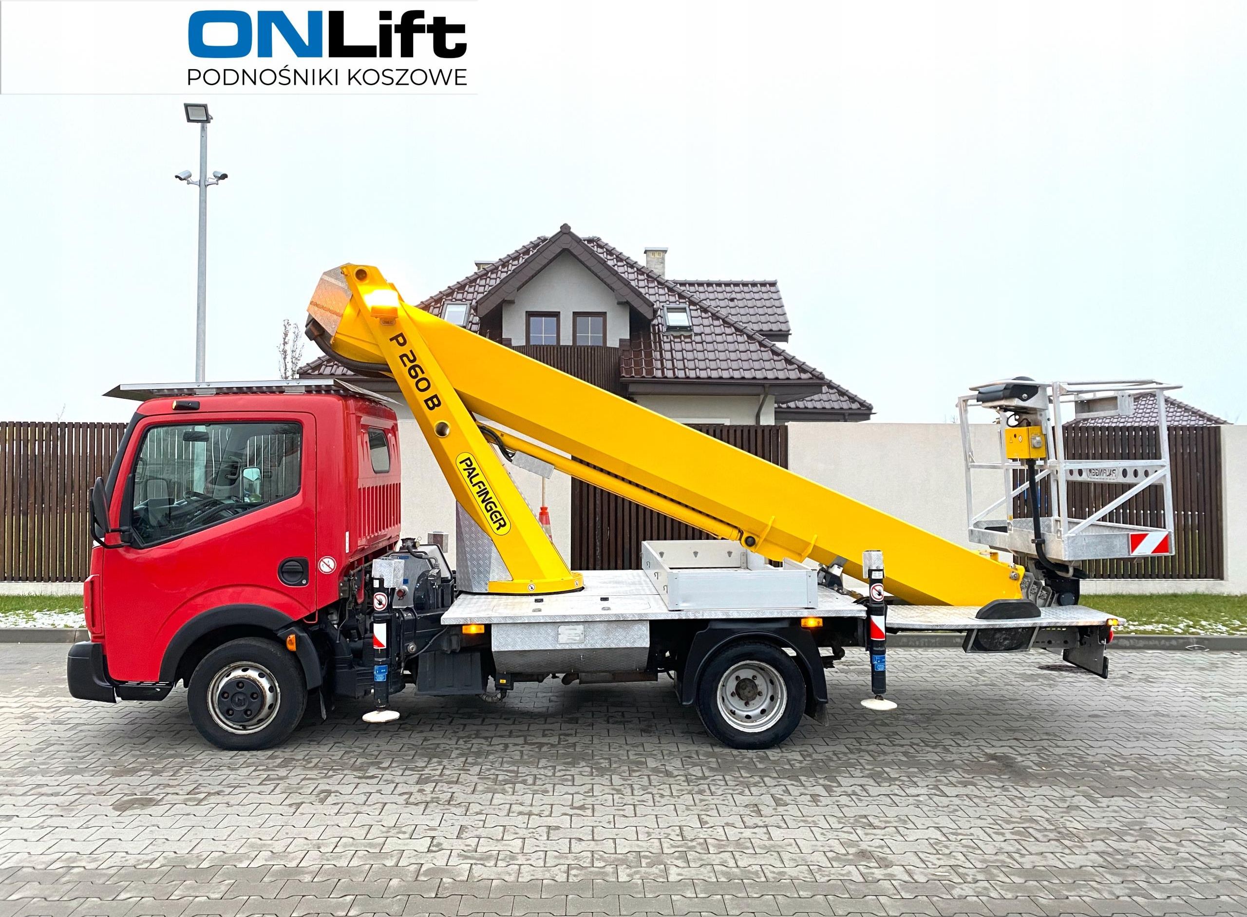 Podnośnik koszowy, zwyżka- PALFINGER P260B- ONLift - Opinie i ceny na ...
