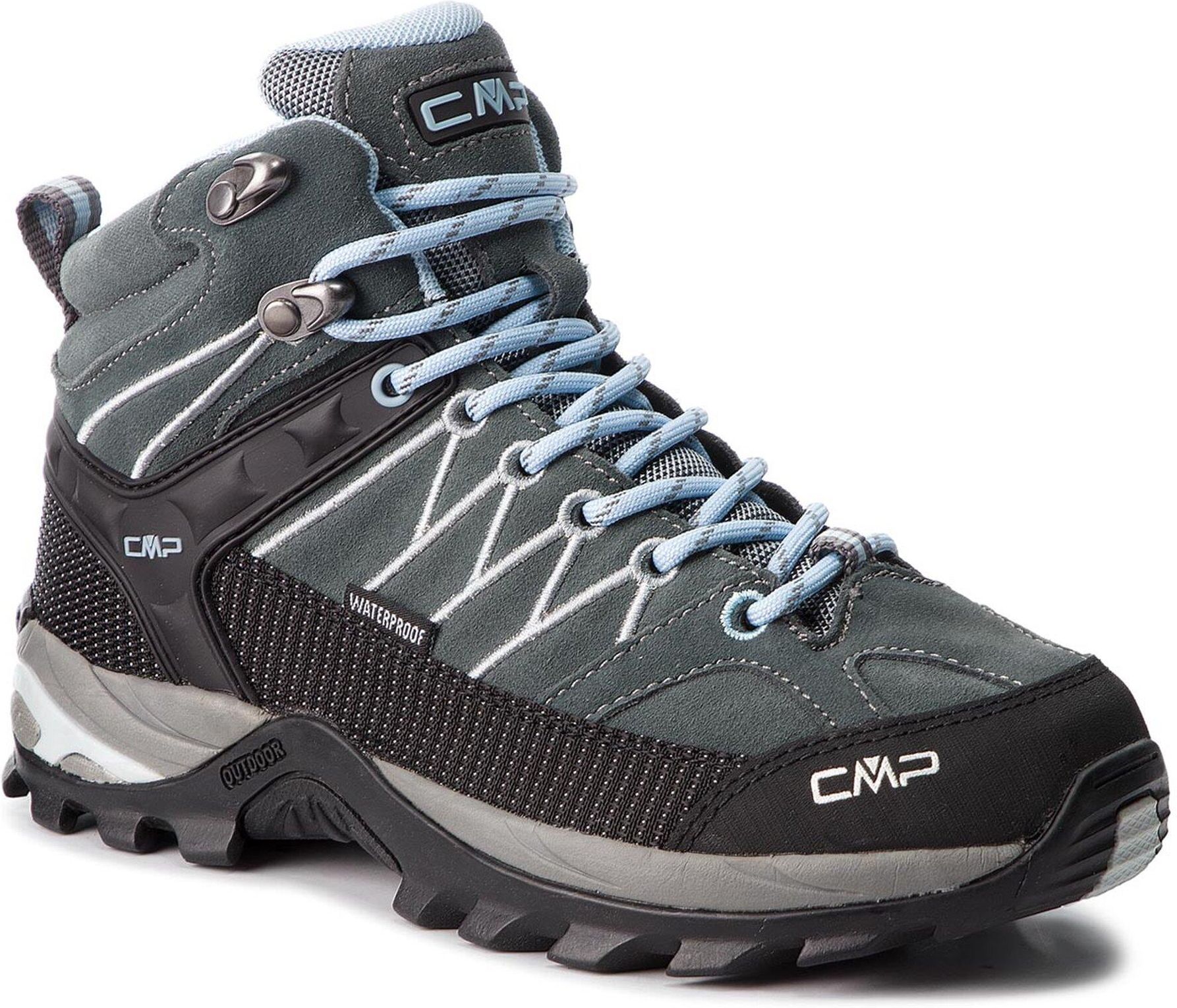 Buty trekkingowe Cmp Rigel Mid Wmn Trekking Shoes Wp 3Q12946 Szary ...