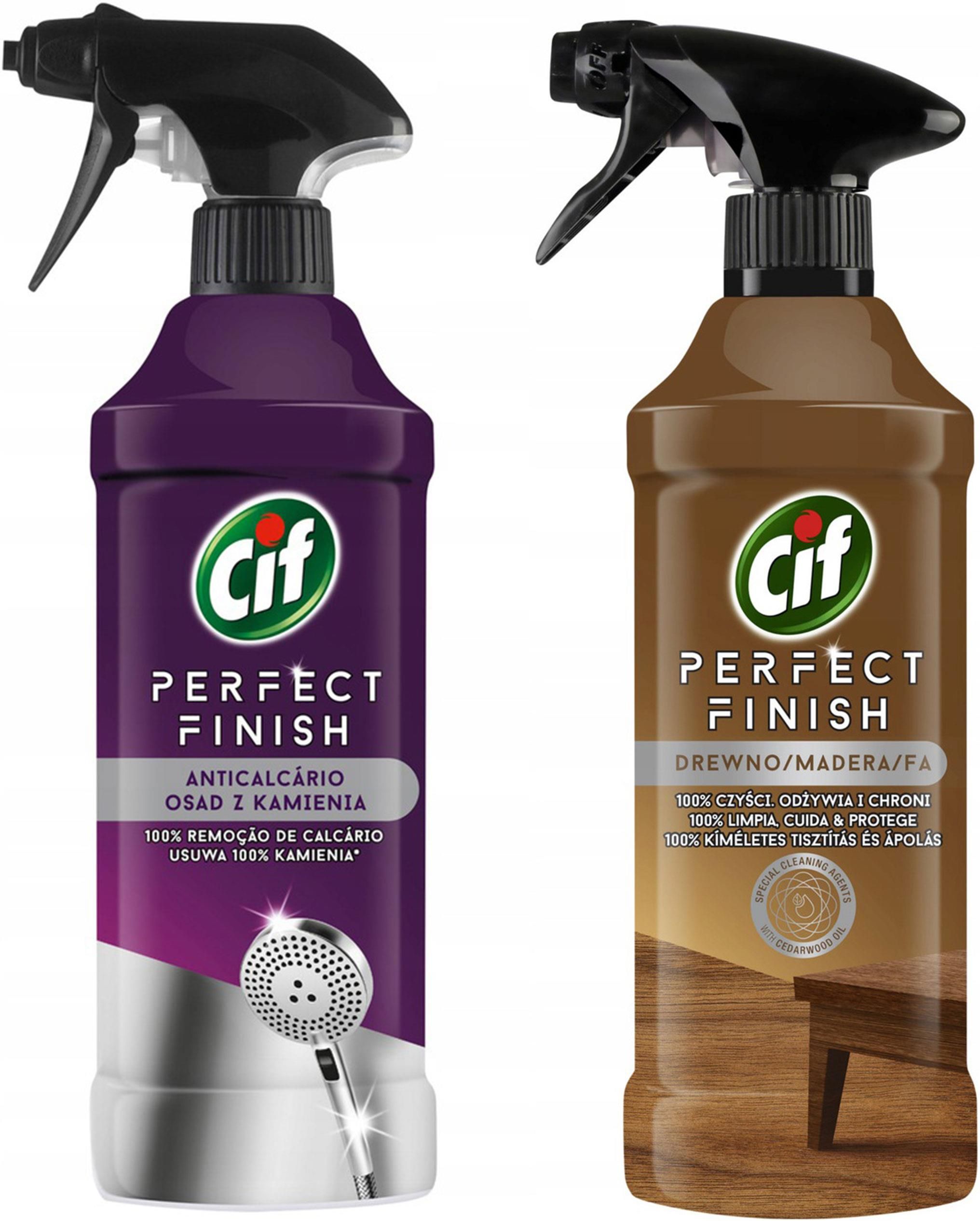 Cif Perfect Finish Spray Kuchnia Zestaw 2x435ml - Opinie i atrakcyjne ...