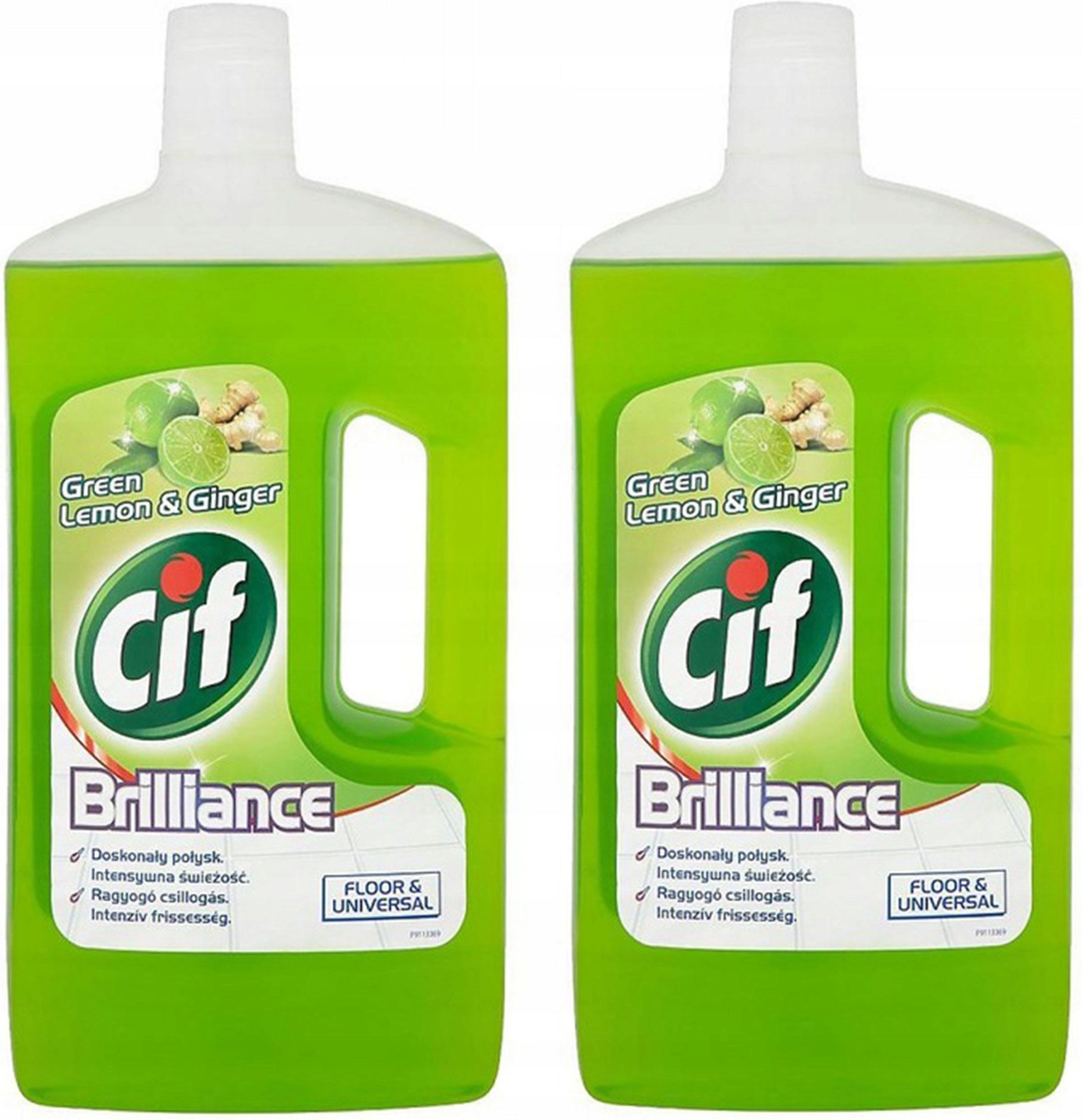 Cif Floor Green Lemon Ginger Płyn Mycia Podłóg 2L - Opinie i atrakcyjne ...