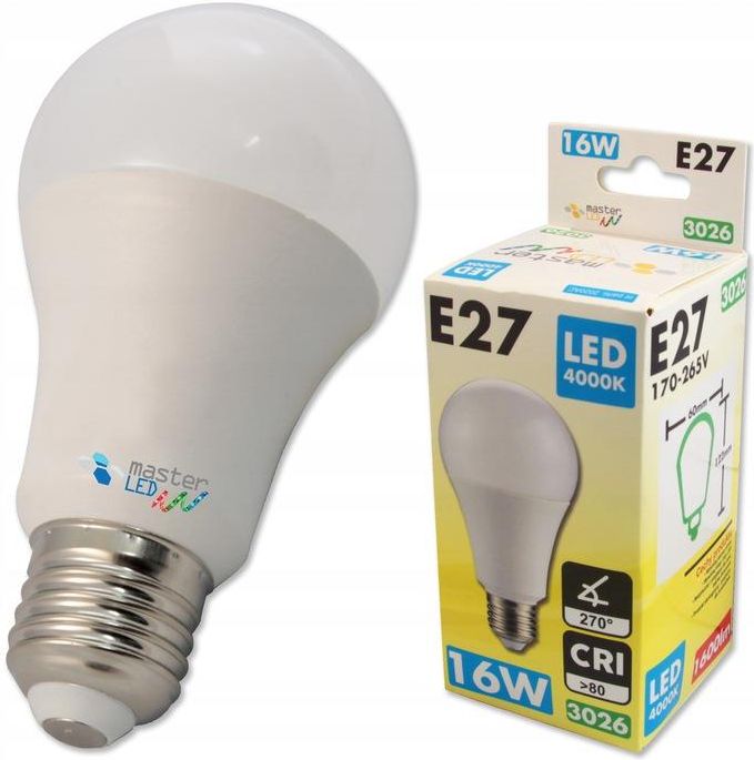 Żarówka diodowa E27 16W led NEUTRALNA vita W-WA - Opinie i atrakcyjne ...