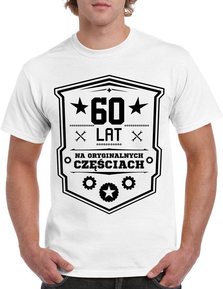 60 lat na oryginalnych częściach - koszulka męska - Ceny i opinie - Ceneo.pl