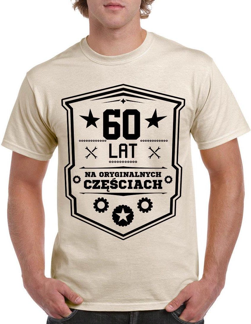 60 lat na oryginalnych częściach - koszulka męska - Ceny i opinie - Ceneo.pl