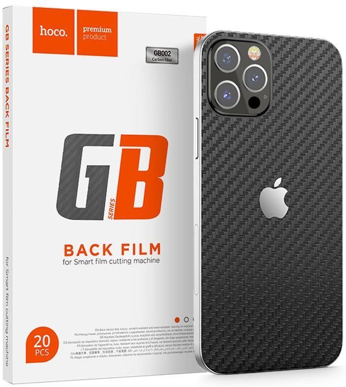 Hoco Case Hoco Gb002 Back Protector Foil Carbon 20 Pcs Black ...