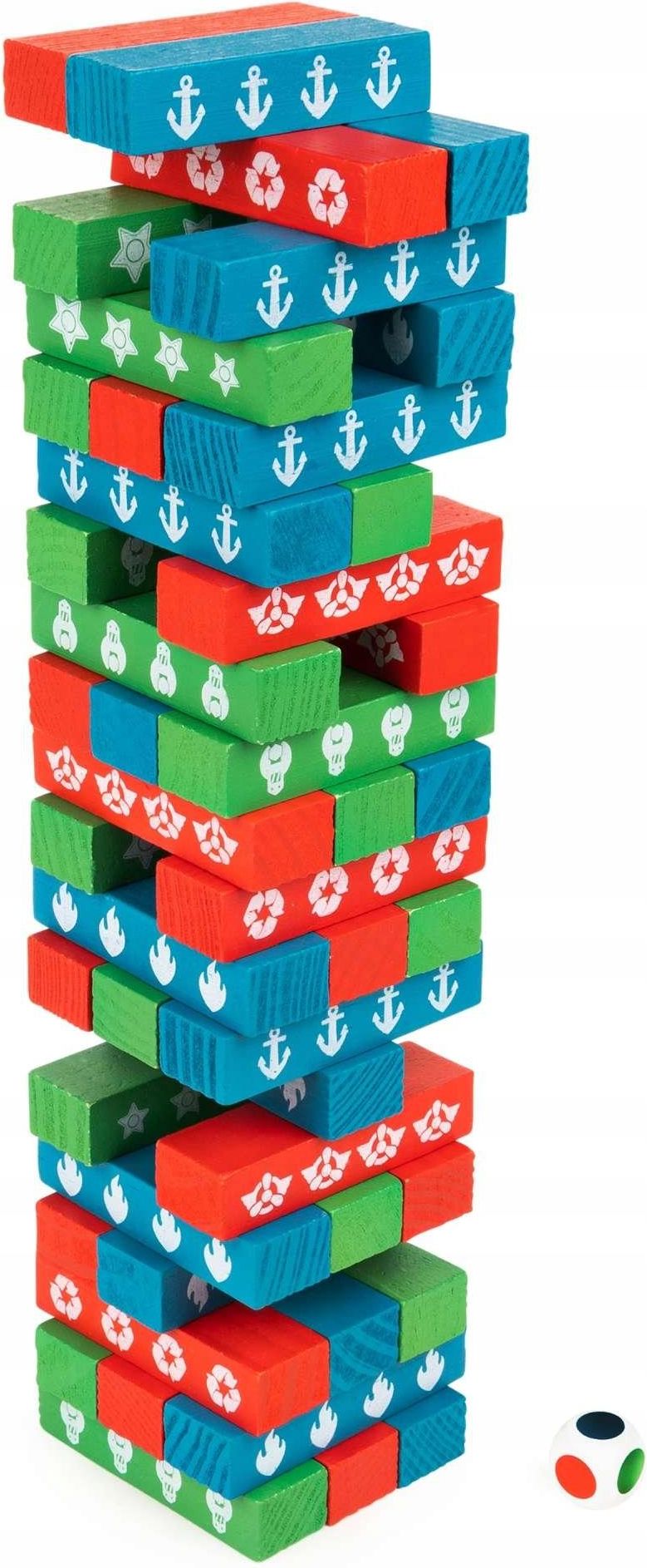 Spin Master Psi Patrol Movie Jenga Drewniana Wieża - Gra dla dziecka ...