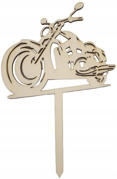 Topper toper drewniany motor motocykl chopper (ce2fb71d) - Ceny i ...