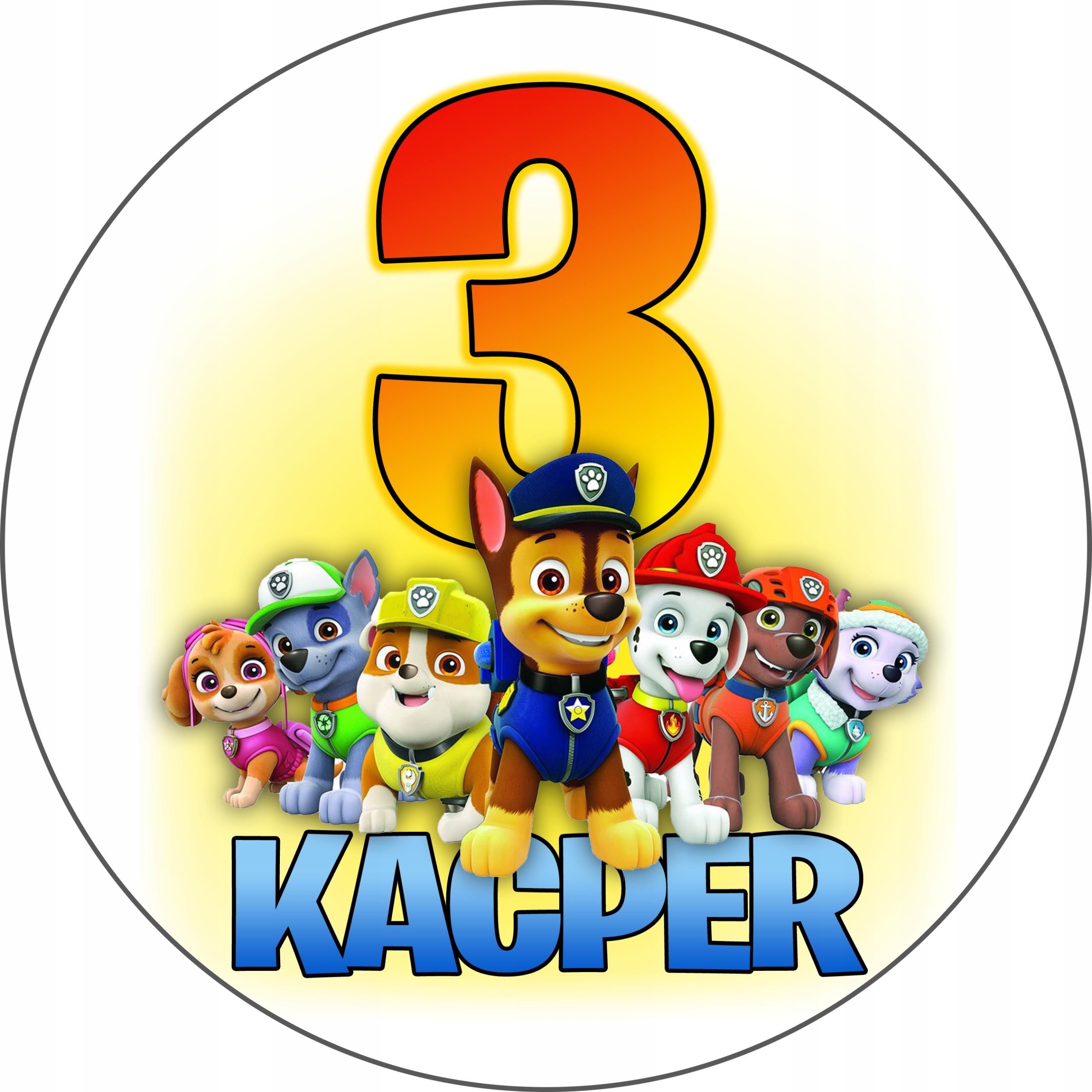 Opłatek cukrowy , Masa cukrowa Psi Patrol + napis (0a38a73f) - Ceny i ...