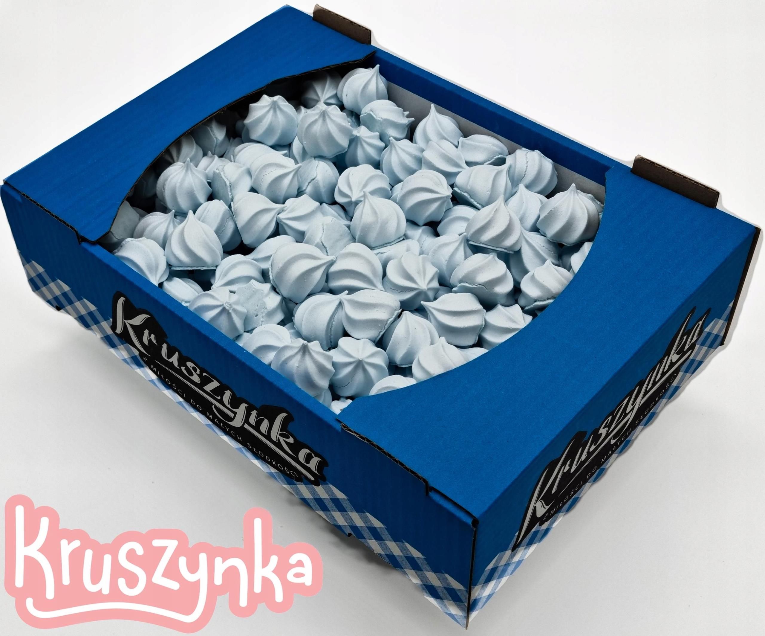 Beza Biało Niebieska 500g Beziki Bezy Kruszynka (4733b2dc) - Ceny i ...