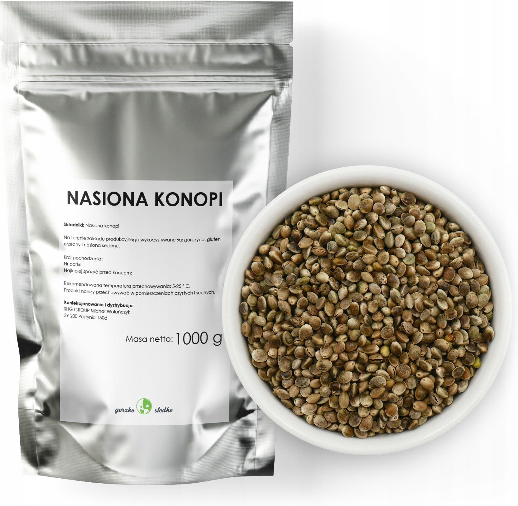 Nasiona Konopi niełuskane ziarno konopne 1kg (8580739b) - Ceny i opinie ...