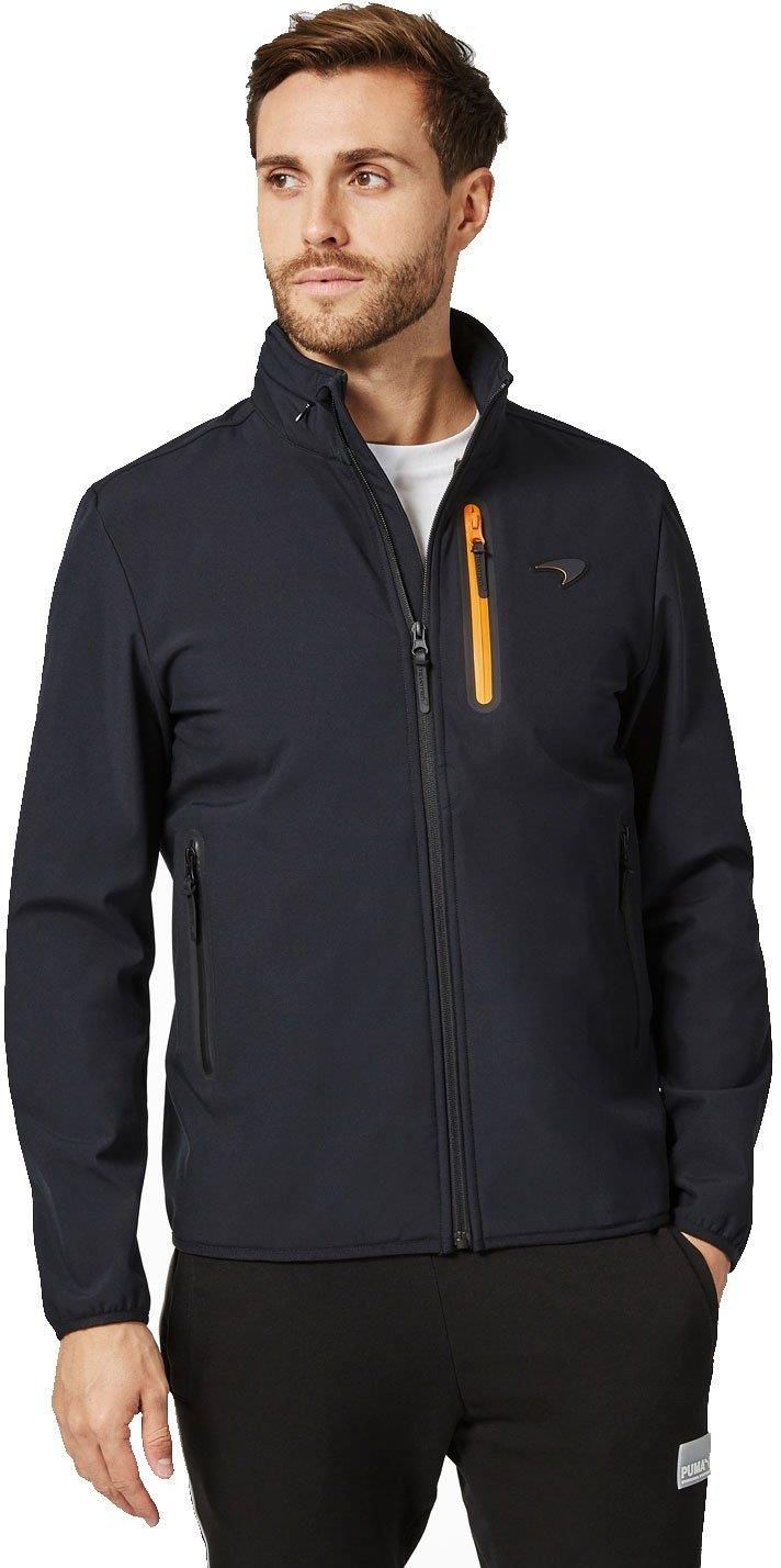 Odzież motocyklowa Mclaren F1 Team Kurtka Męska Softshell Logo Czarny ...