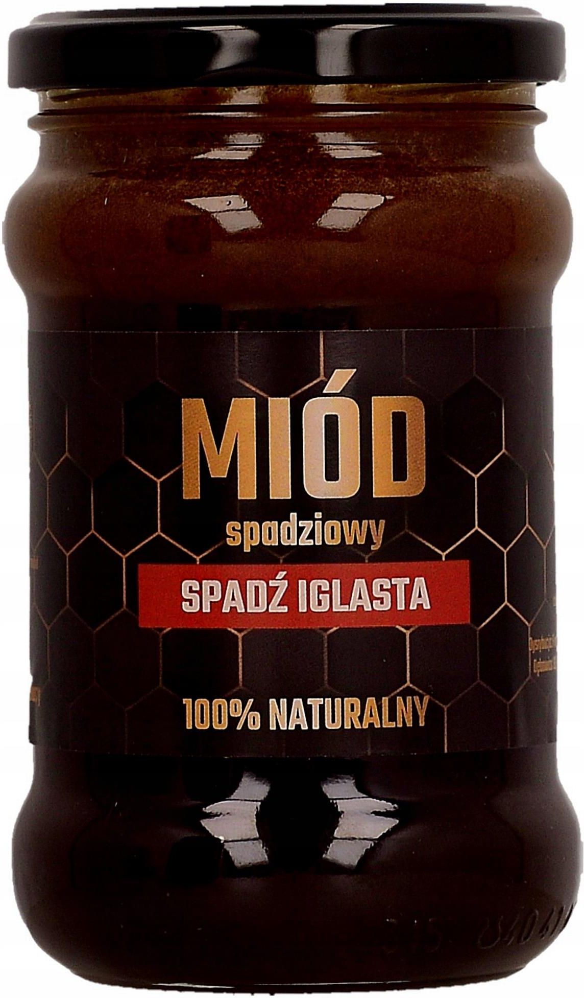 Miód spadziowy iglasty naturalny (8782816a) - Ceny i opinie - Ceneo.pl