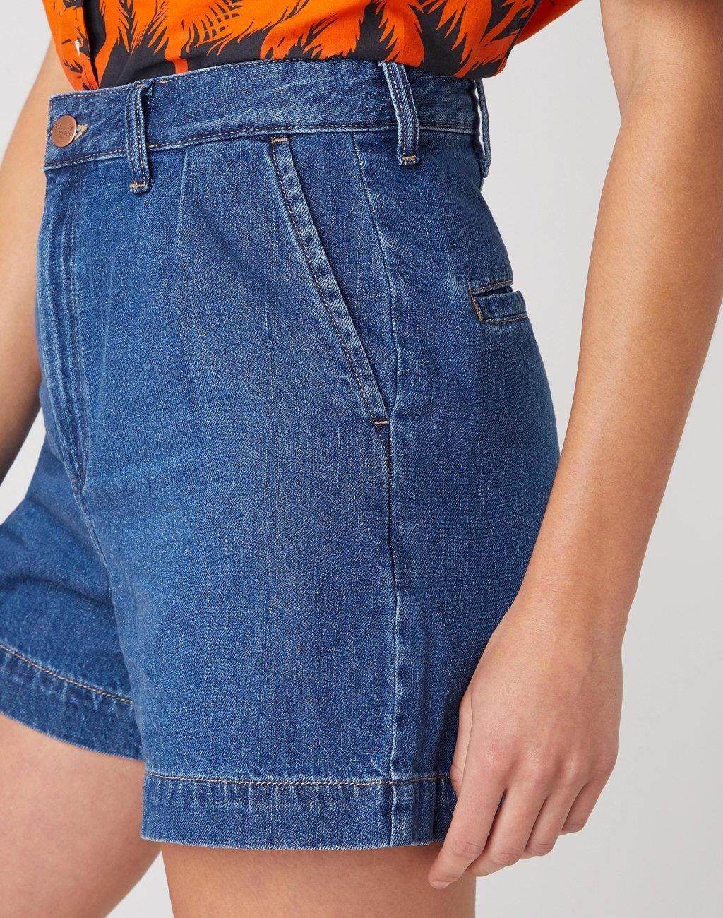 DAMSKIE SZORTY WRANGLER MOM CHINO SHORT LAKE SIDE W23E-ZB-26K - Ceny i ...