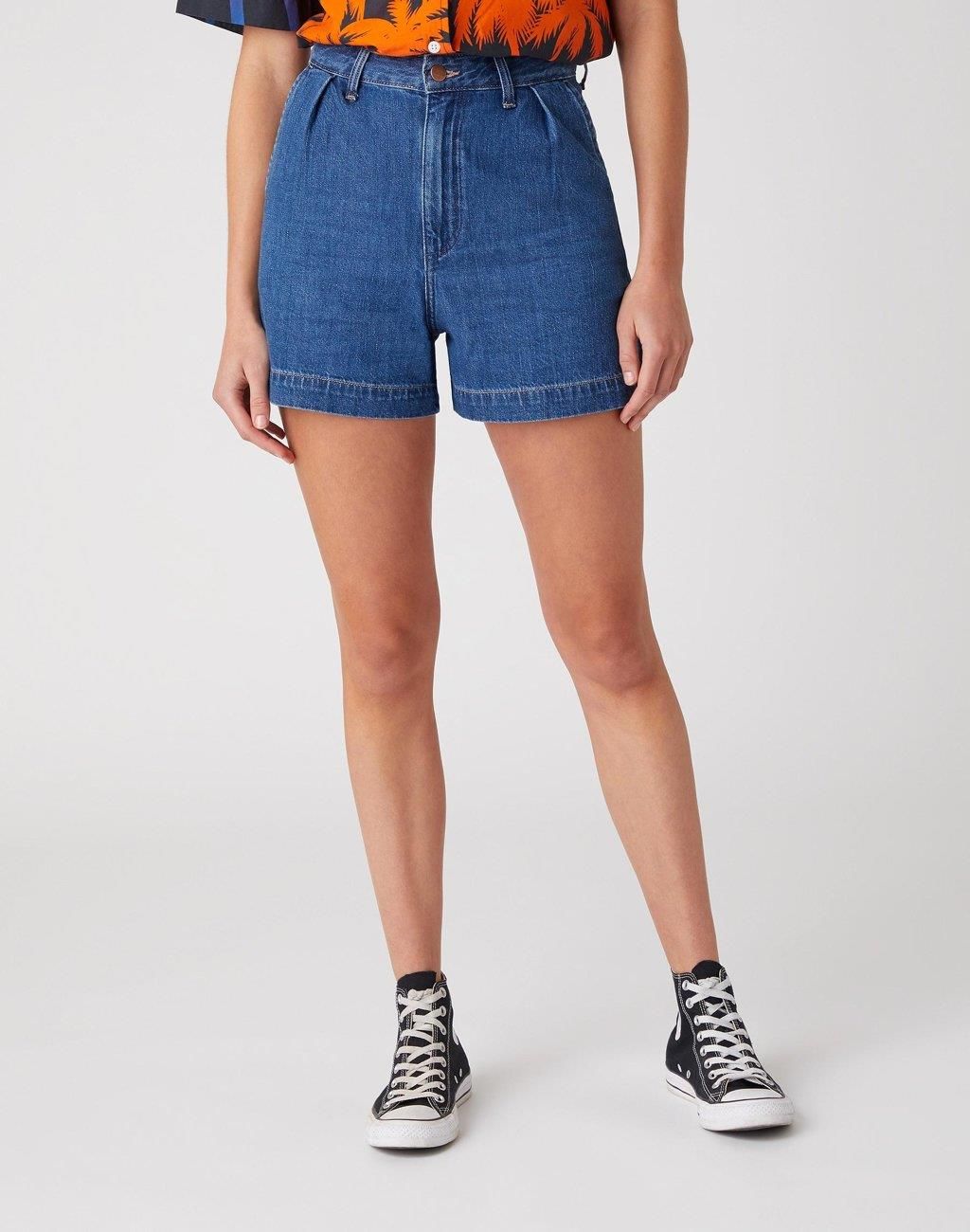 DAMSKIE SZORTY WRANGLER MOM CHINO SHORT LAKE SIDE W23E-ZB-26K - Ceny i ...