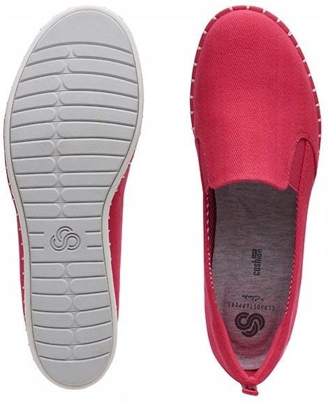 Baleriny Clarks Step Glow Slip różowe lekkie 41 - Ceny i opinie - Ceneo.pl