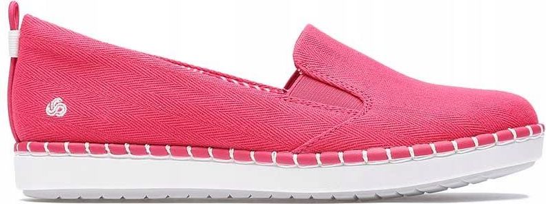 Baleriny Clarks Step Glow Slip różowe lekkie 41 - Ceny i opinie - Ceneo.pl