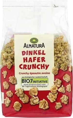 Alnatura Bio Płatki Crunchy Orkisz Owies - Ceny i opinie - Ceneo.pl