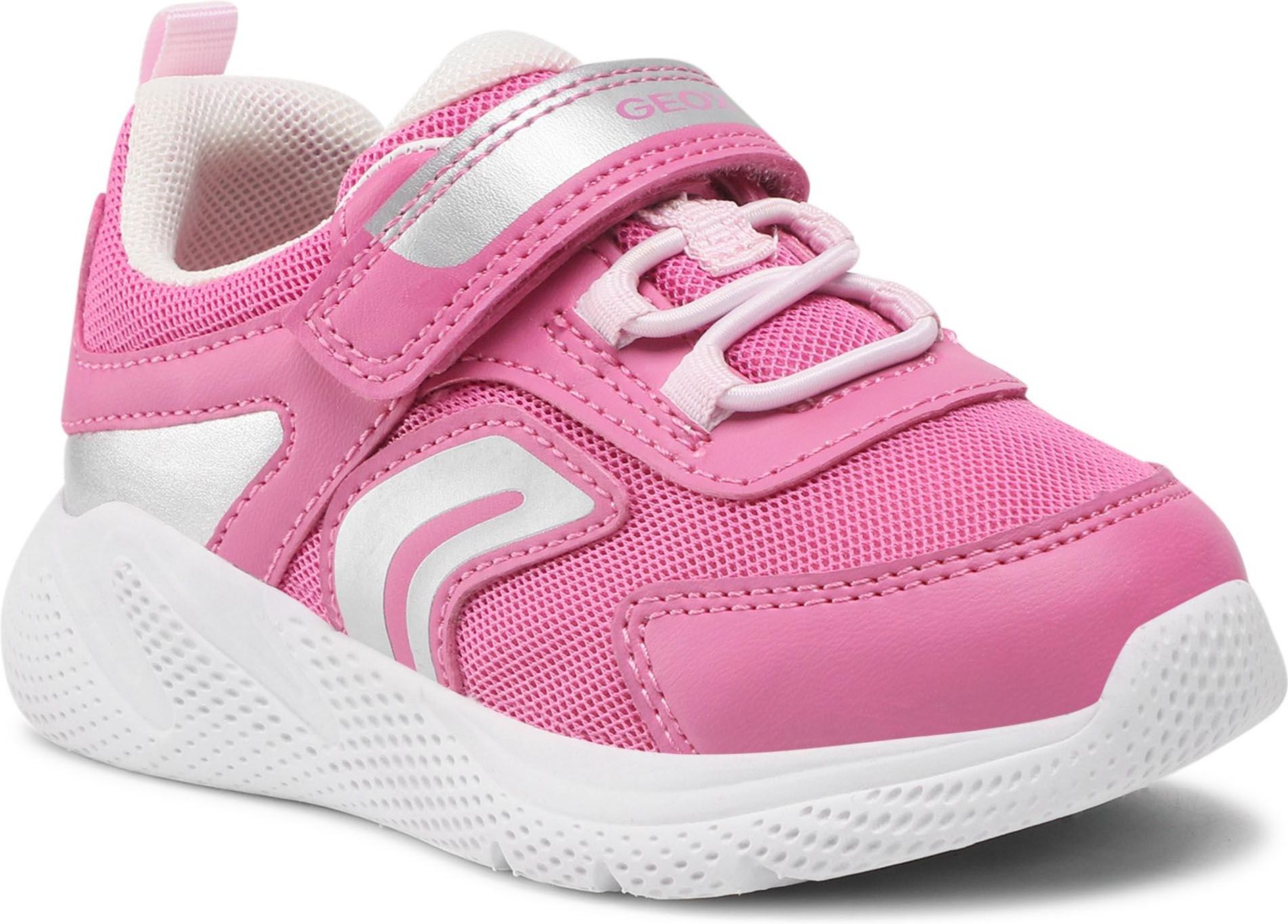 Sneakersy GEOX - B Sprintye G. B B254TB 01454 C8295 S Fuchsia/Silver - Ceny i opinie - Ceneo.pl