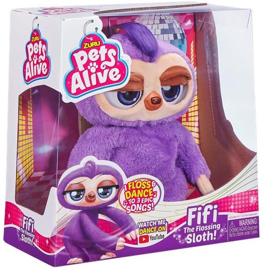 Pets Alive Fifi The Flossing Sloth Ceny I Opinie Ceneo Pl