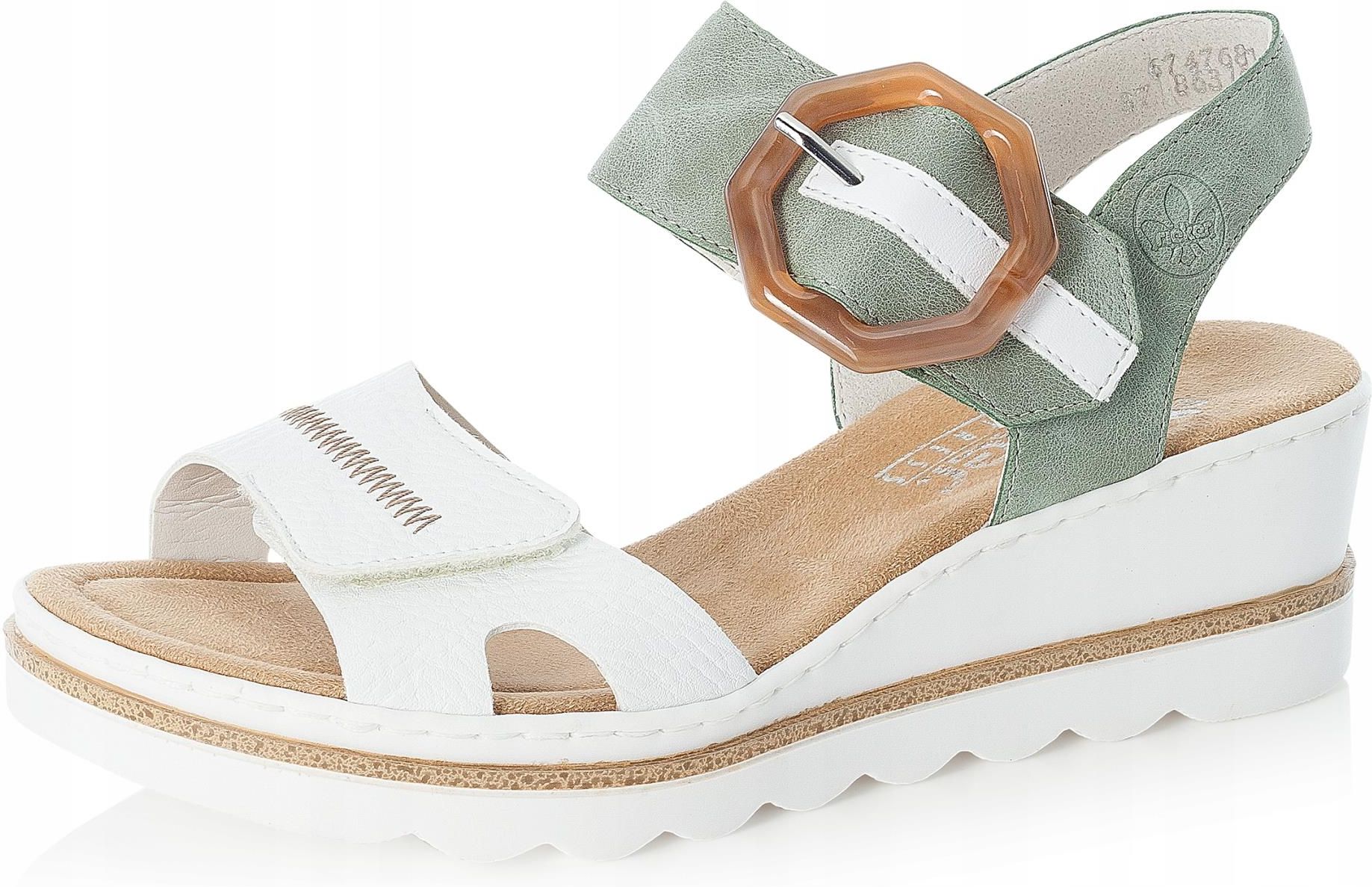 Rieker Antistress Sandały 67476-81 r. 38 - Ceny i opinie - Ceneo.pl