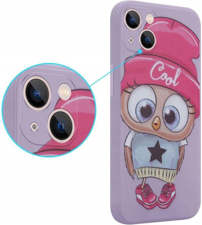 MX Owl Cool Iphone 12 Pro Purple / Fioletowy - Etui na telefon, ceny i ...