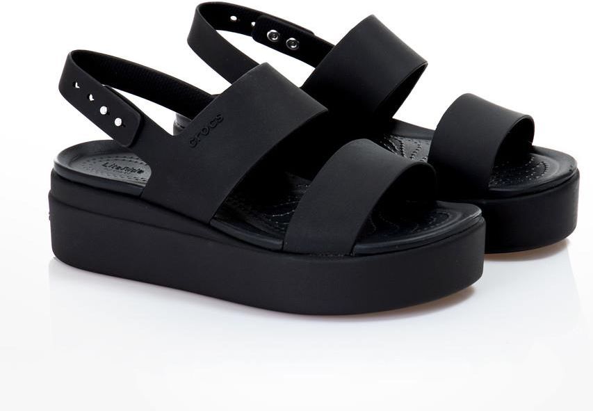 Sandały Crocs Brooklyn Low Wedge 206453-060 38/39 - Ceny i opinie ...