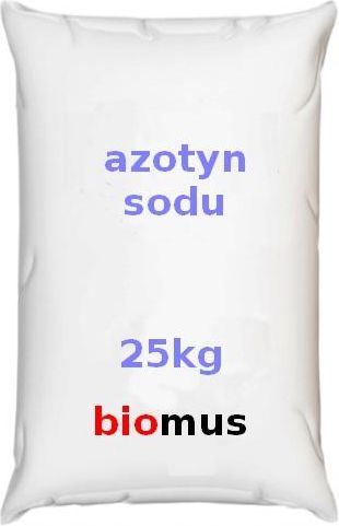 Azotyn Sodu czysty Nitryt 25kg Biomus - ceny i opinie - Ceneo.pl