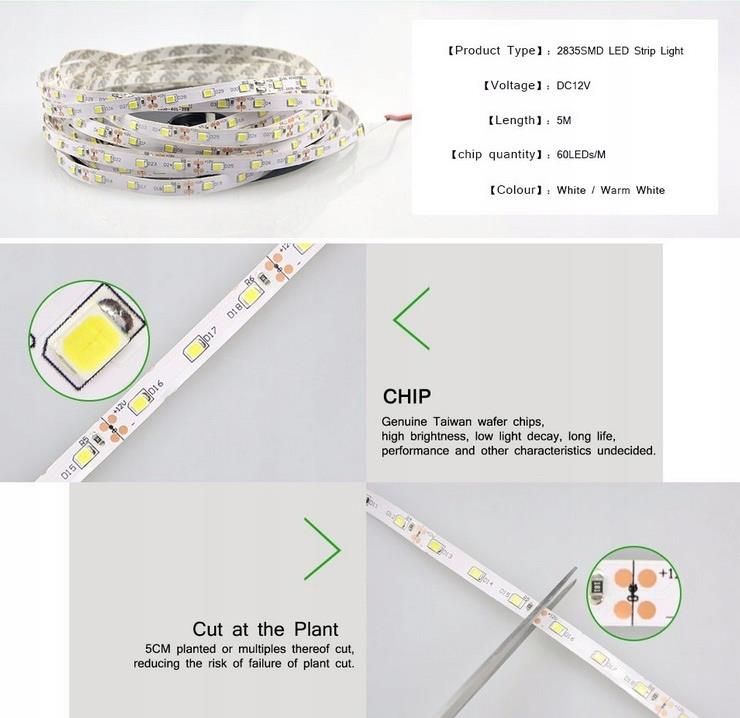 Sunlight Wodoodporna Taśma 300LED Smd 3528 5m Biała Zimna (BZ) - Opinie ...