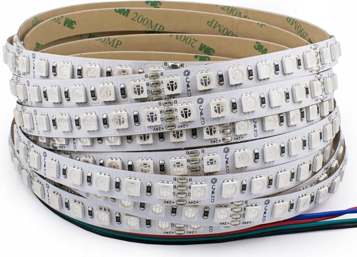 Superled Zestaw Taśma Led Rgb 5m Smd IP65 + pilot zasilacz (42RGB ...