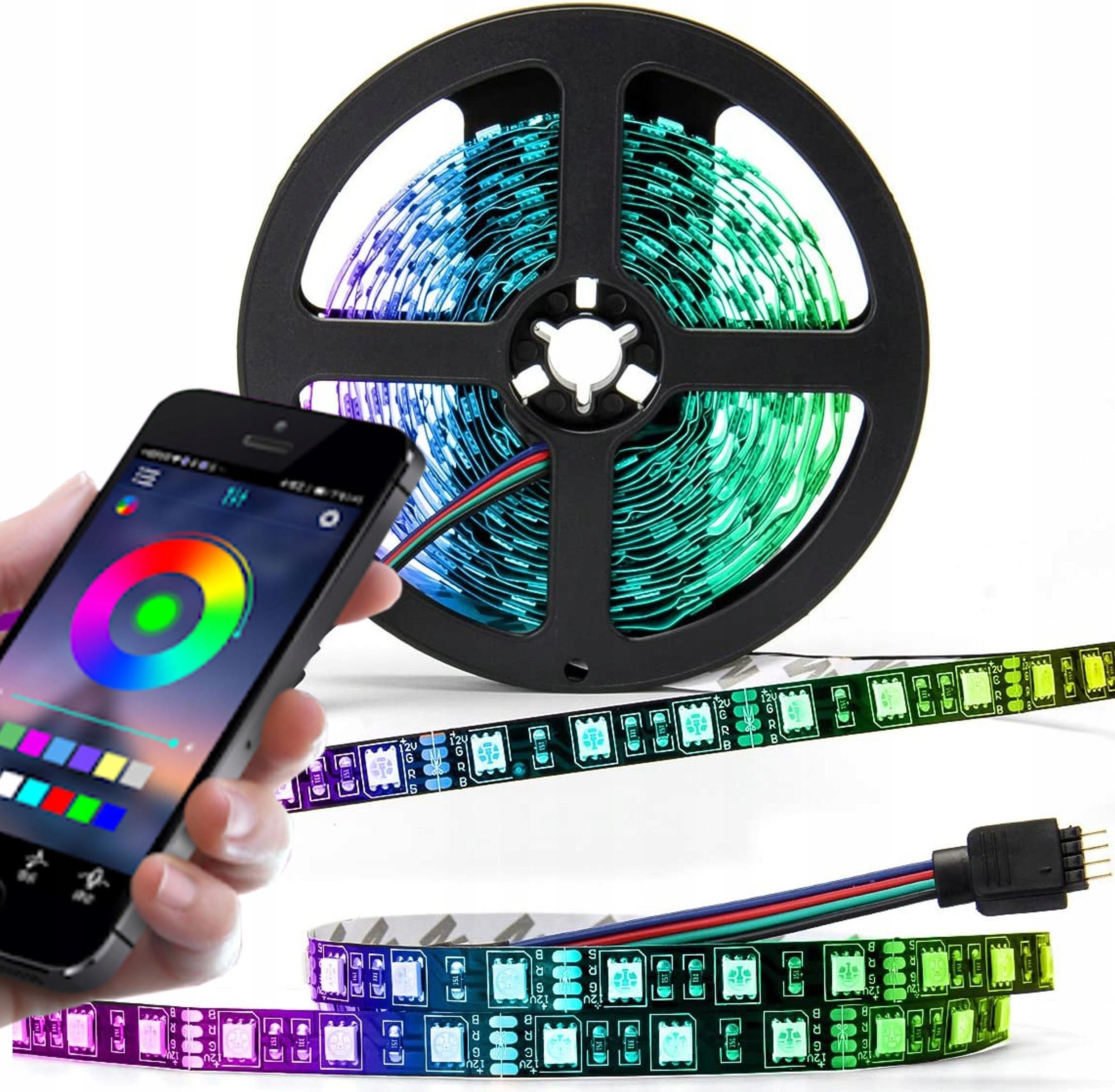 Rixme Zestaw taśma Led podświetlenie ściany (RGB) - Opinie i atrakcyjne ...