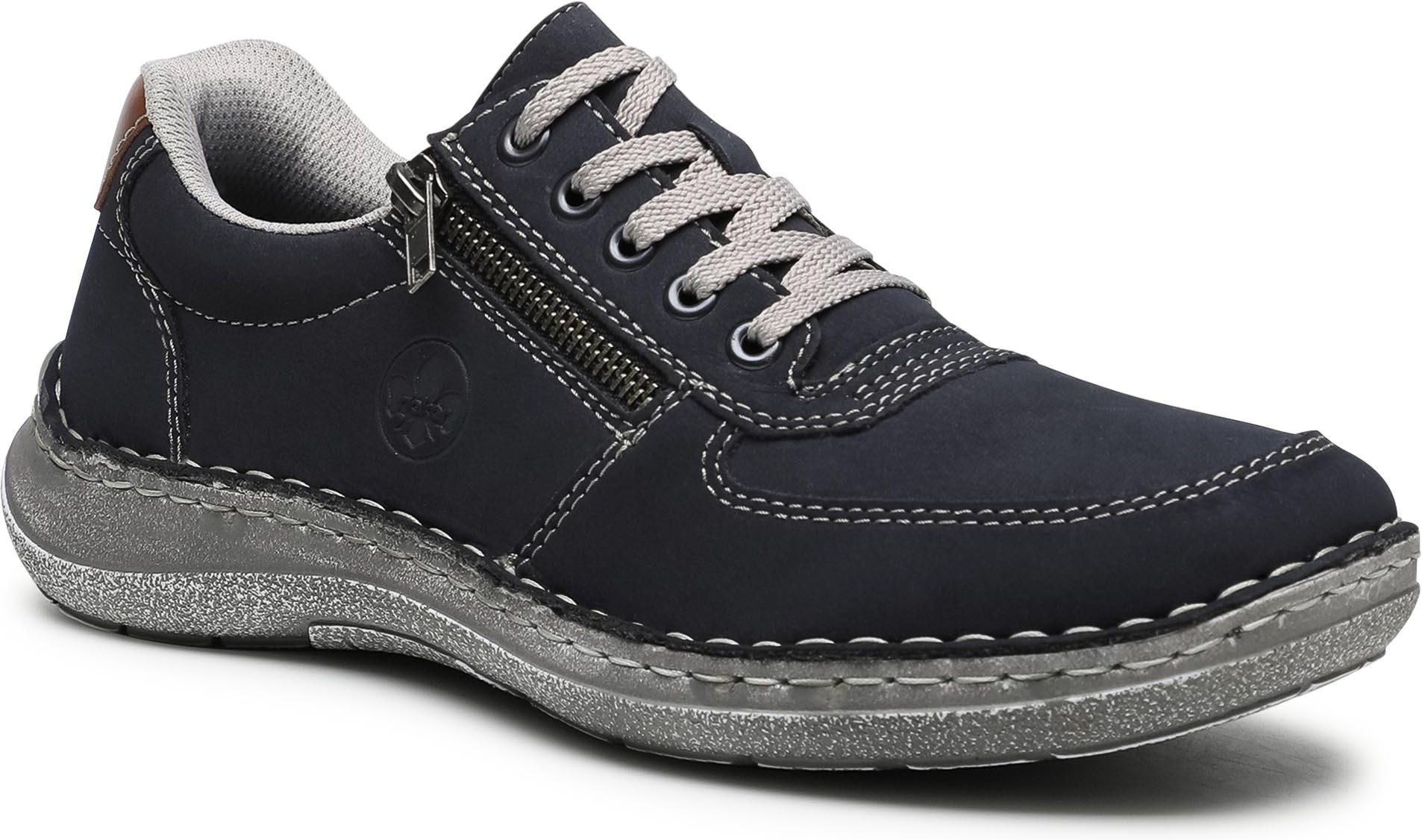 Półbuty RIEKER - 03030-14 Cobalt Blue - Ceny i opinie - Ceneo.pl