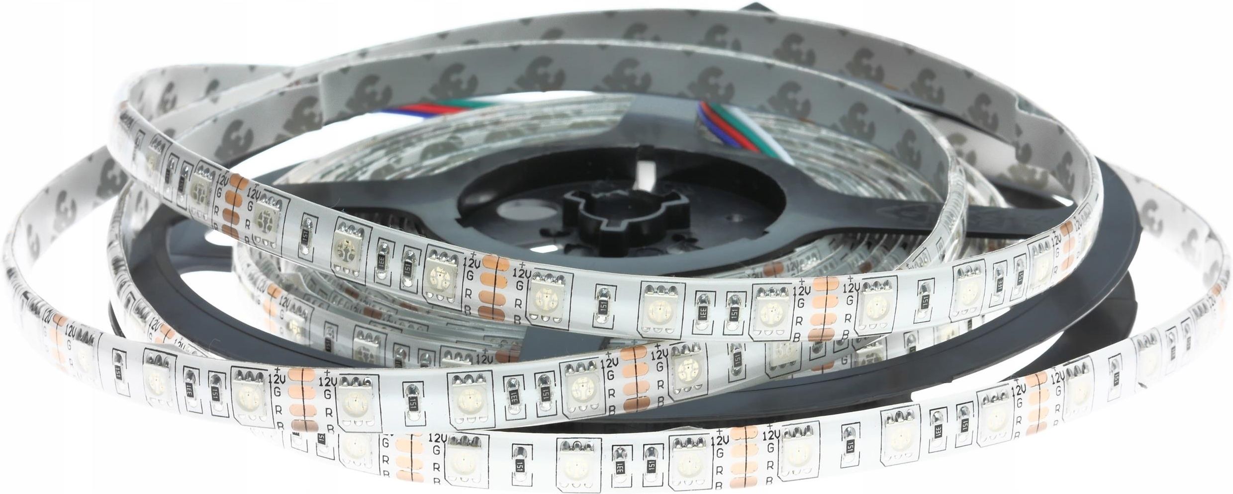 Ledprzeznet Taśma Rgb 600 Led 10m 60/m 2X Rolka Wodoodporna (LEDNET0179 ...