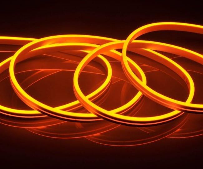 Polux Pasek LED Neon 24 V IP65 5 m pomarańczowy - Opinie i atrakcyjne ...
