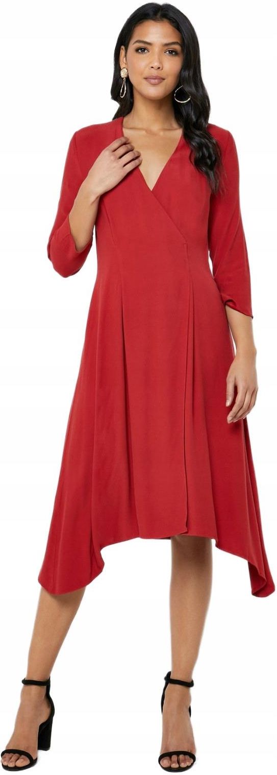 S71768 Mango__dds MIDI Sukienka Asymetria__s - Ceny i opinie - Ceneo.pl