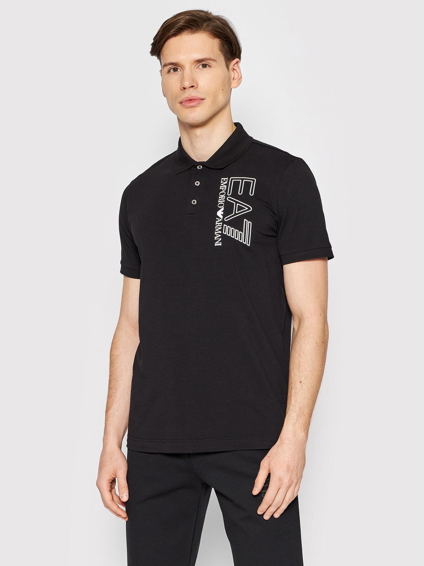 EA7 Emporio Armani Polo 3LPF16 PJ03Z 1200 Czarny Regular Fit - Ceny i ...