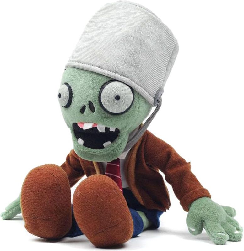 Plants Vs Zombies Buckethead Zombie Maskotka Pluszowa Wielokolorowy ...