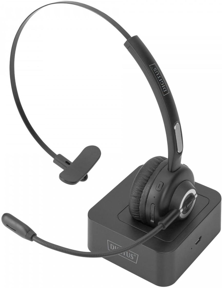 Słuchawki Digitus On Ear Bluetooth Headset With Docking Station ...