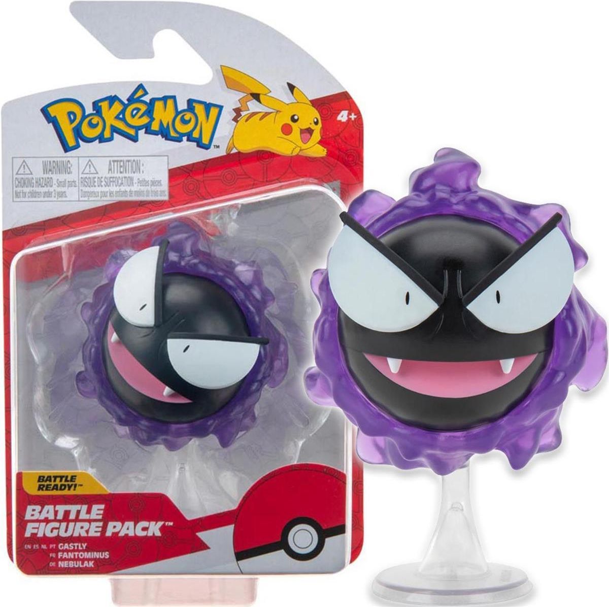 Pokemon Company Battle Mini Figures Gastly - Ceny i opinie - Ceneo.pl