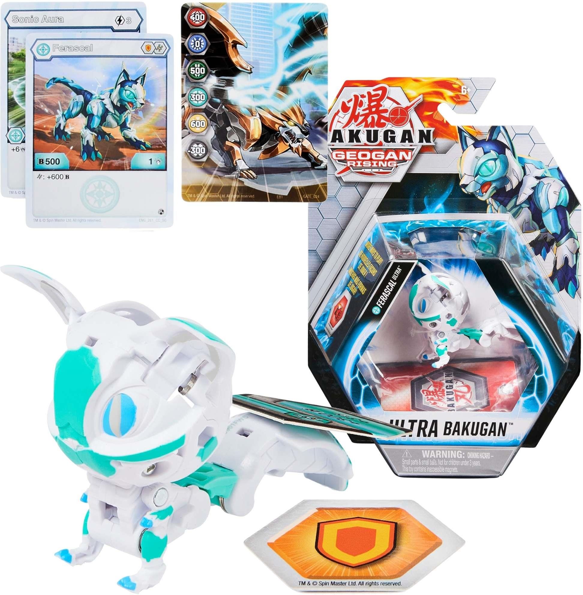 Spin Master Bakugan Geogan Rising Ultra Haos Ferascal Figurka + Karty ...