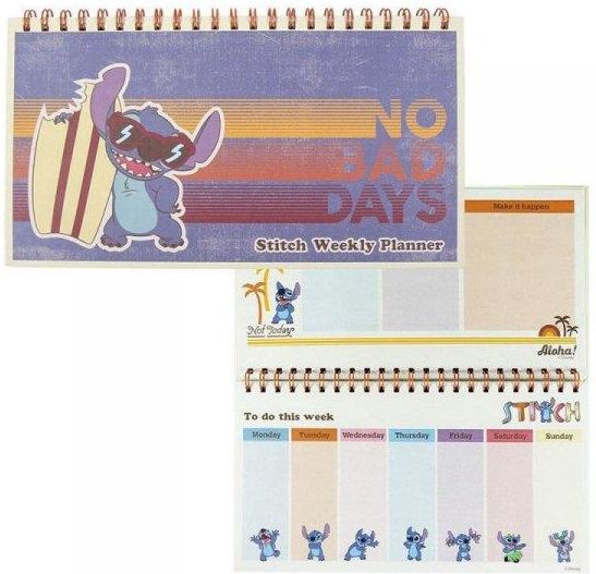 Disney Weekly Planner Stitch (35X16,7X1 Cm) - Ceny i opinie - Ceneo.pl