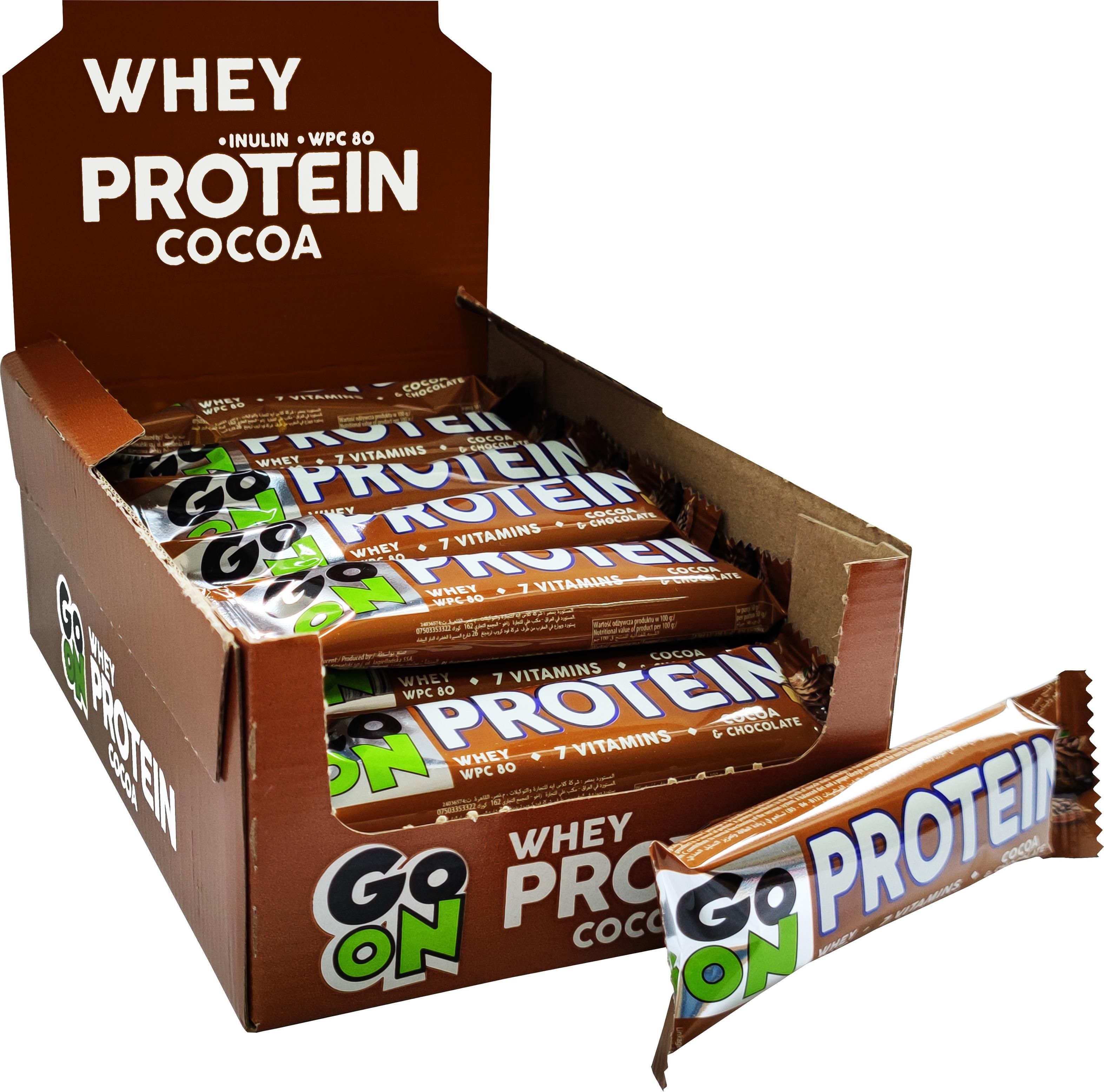 Go On Nutrition Baton Proteinowy 20% 24X50G Kakaowy - Ceny i opinie ...