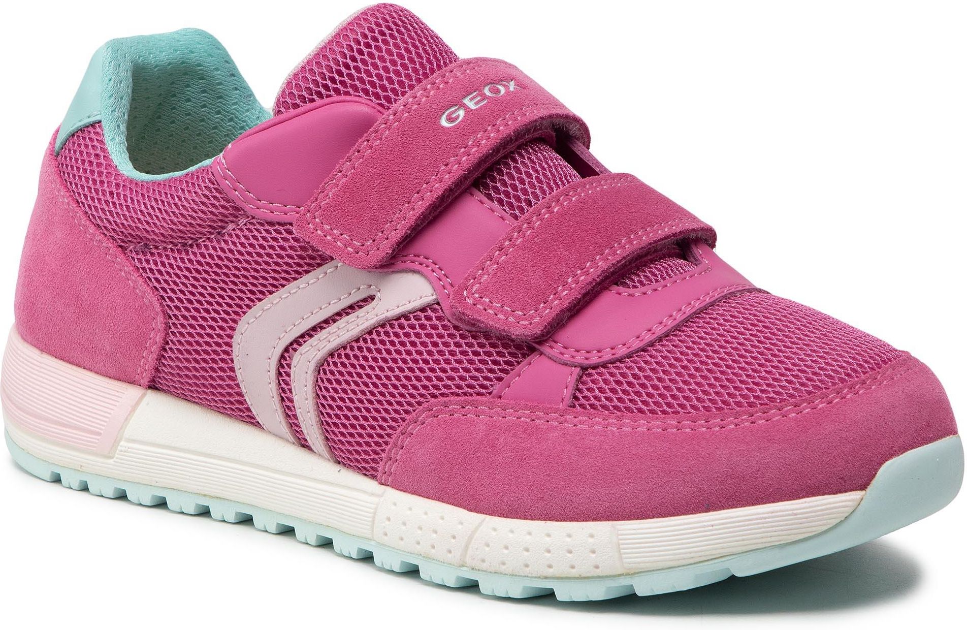 Sneakersy GEOX - J Alben G. A J15AQA 01422 C8471 S Fuchsia/Watersea - Ceny i opinie - Ceneo.pl