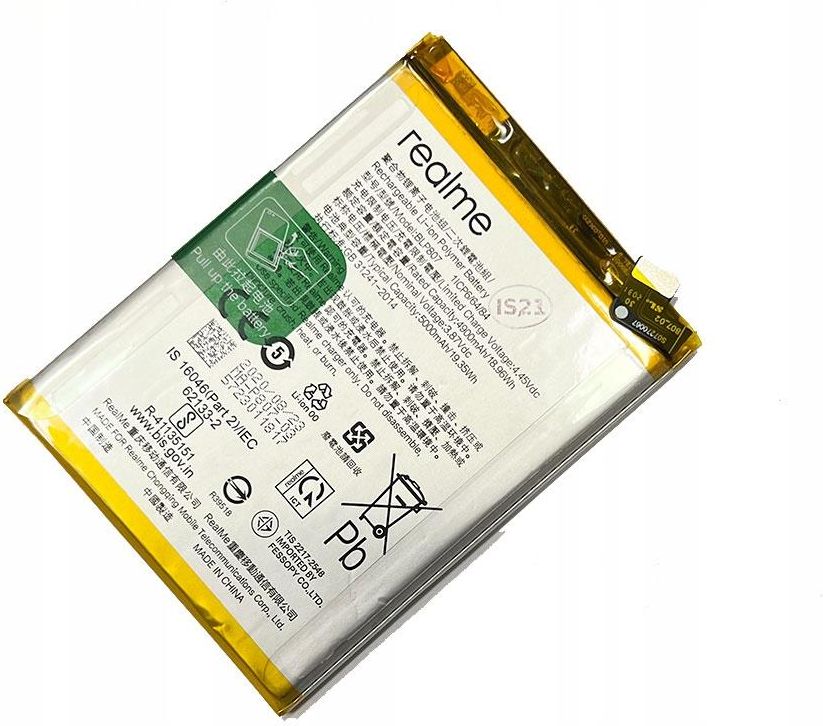 Bateria REALME BATERIA AKUMULATOR BLP807 7 RMX2155 BAT794 - Opinie i ...