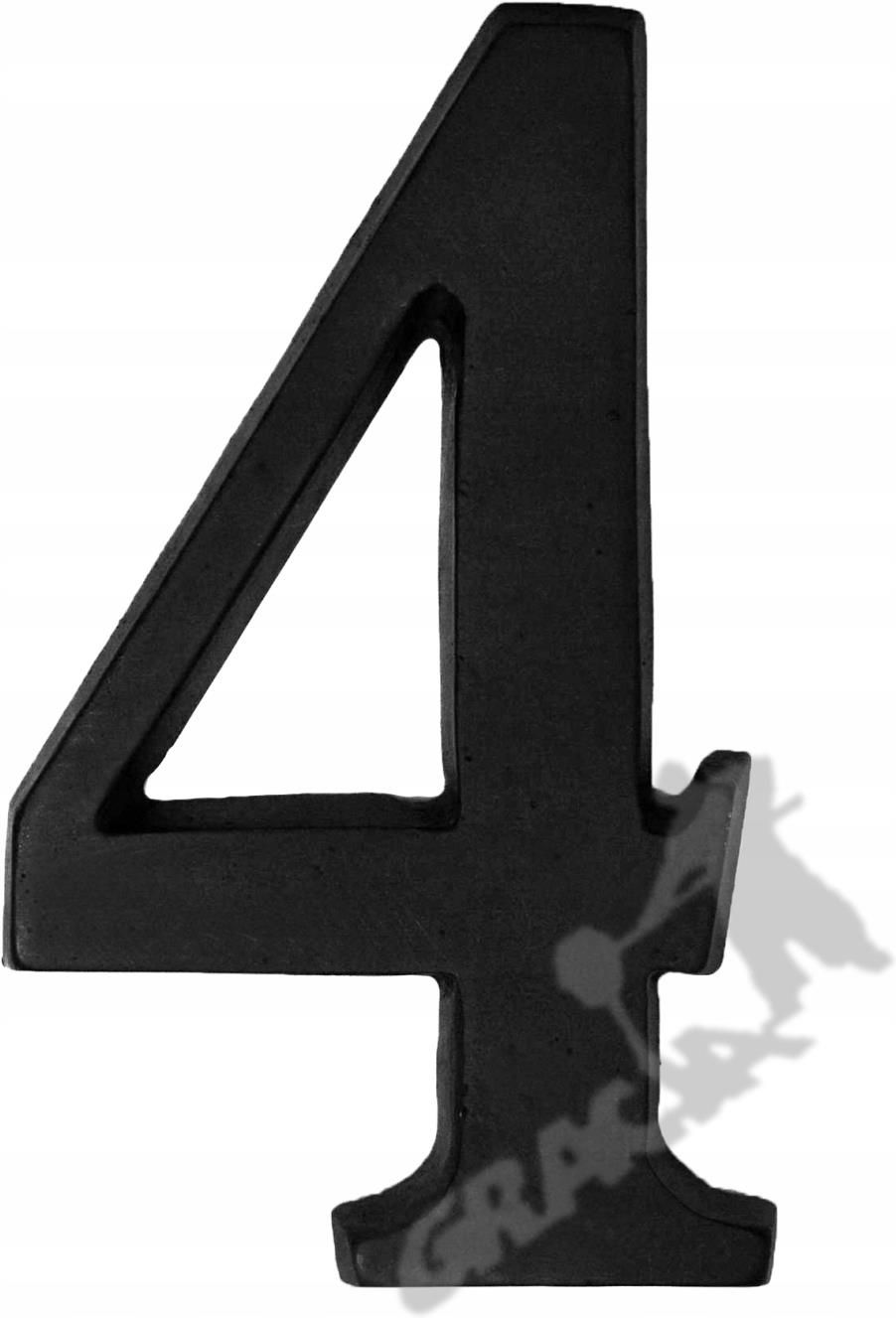 Gracja Cyfra 4 Żeliwna Na Dom Adres Retro Piękna Ulica (1) - Opinie i ...