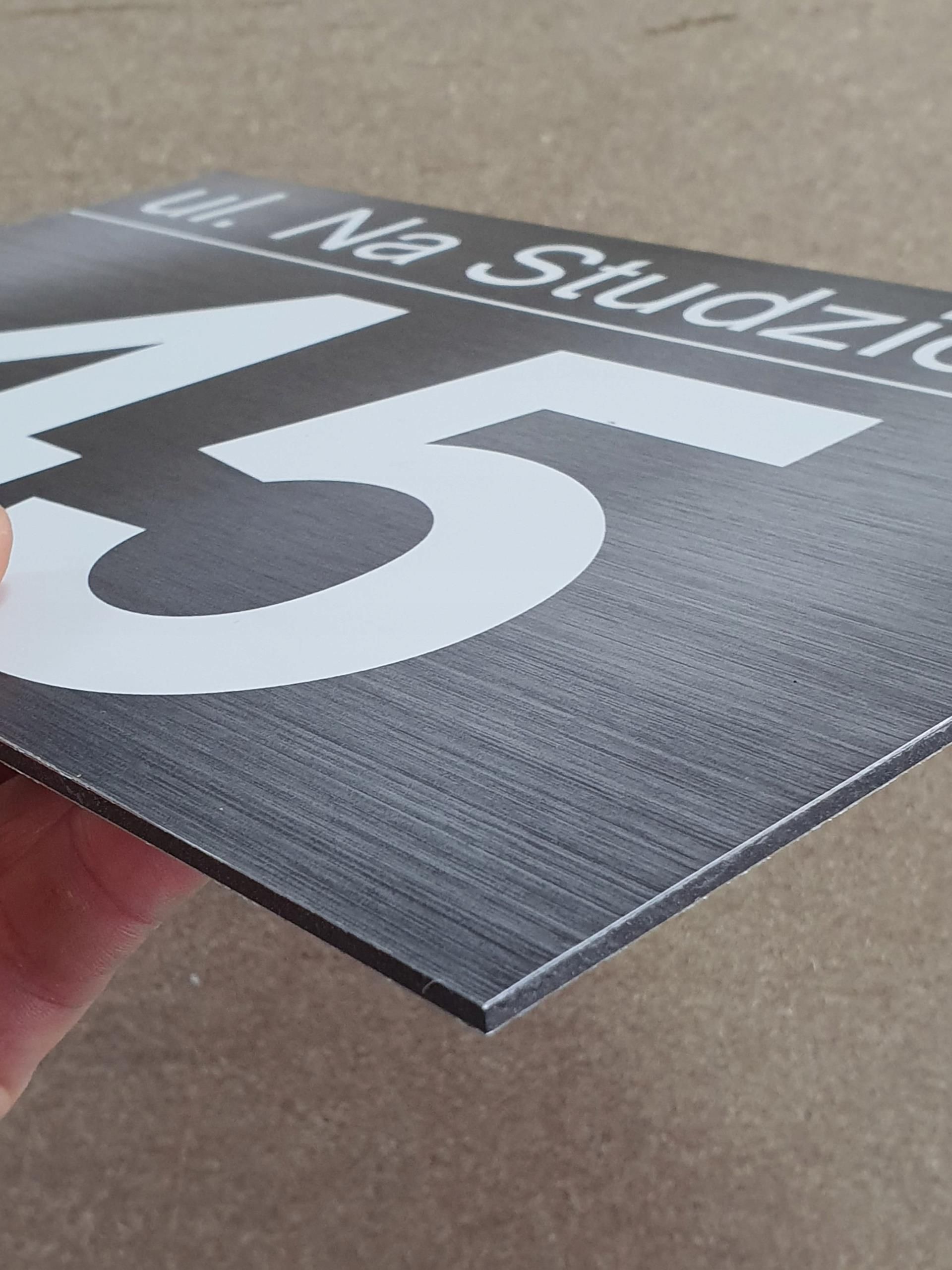 Dibond Płyta Metal 20X30Cm Tabliczka Informacyjną (1111) - Opinie i ...