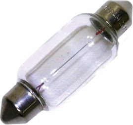 Tungsram Żarówka halogenowa TU-SAM 12V 10W SV8.5 rurka 7576 pomocnicze ...