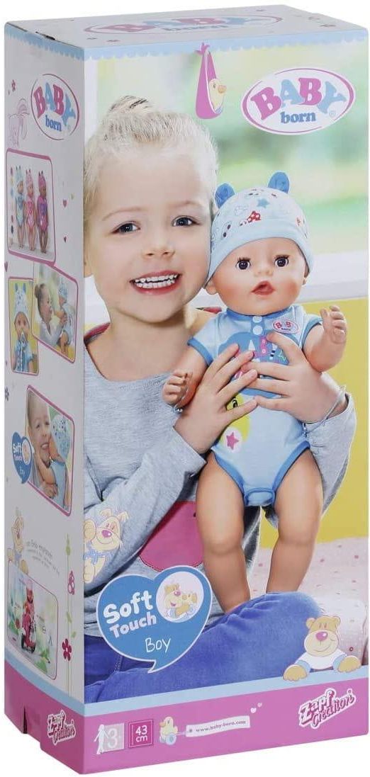 Lalka Baby Born Lalka Soft interaktywna chłopiec 43cm 826072 - Ceny i ...