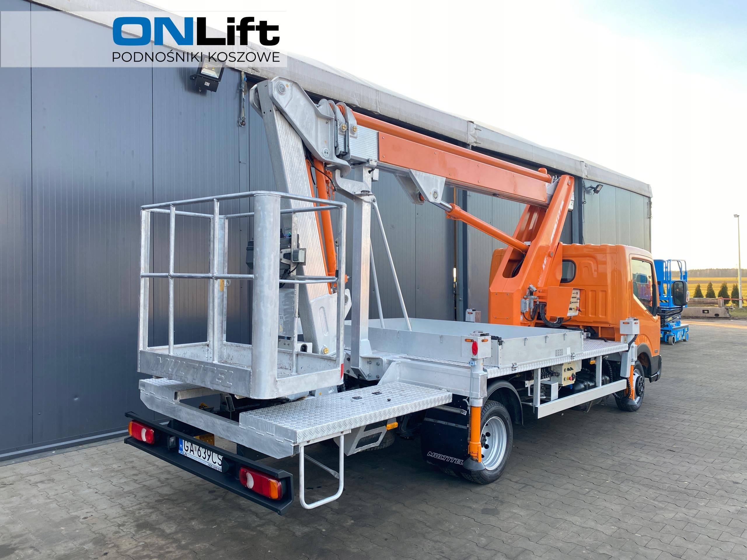 Podnośnik koszowy, zwyżka- MULTITEL MJ201- ONLift - Opinie i ceny na ...