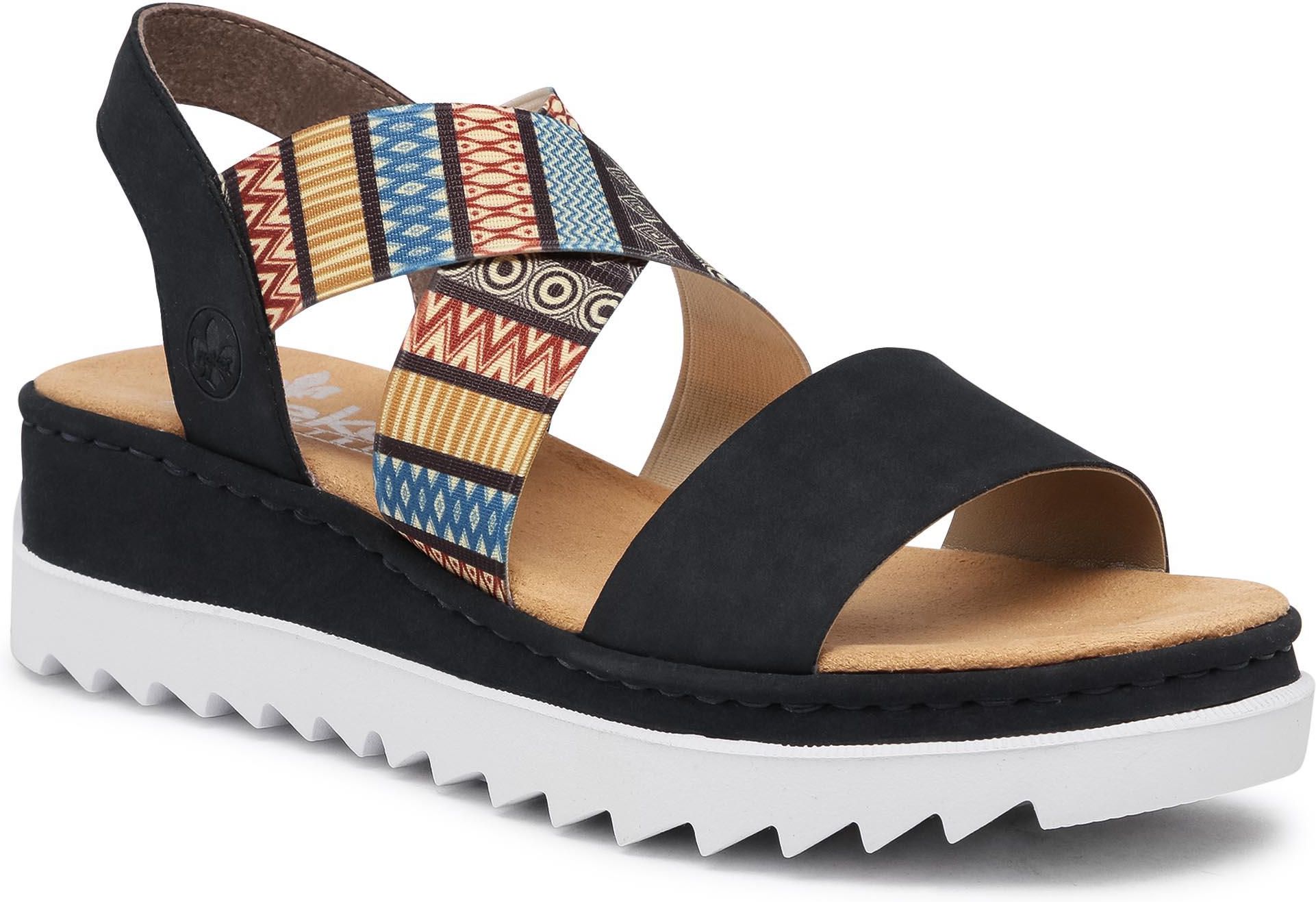 Sandały RIEKER - V44G8-14 Navy - Ceny i opinie - Ceneo.pl